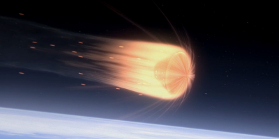 Space Capsule Reentry