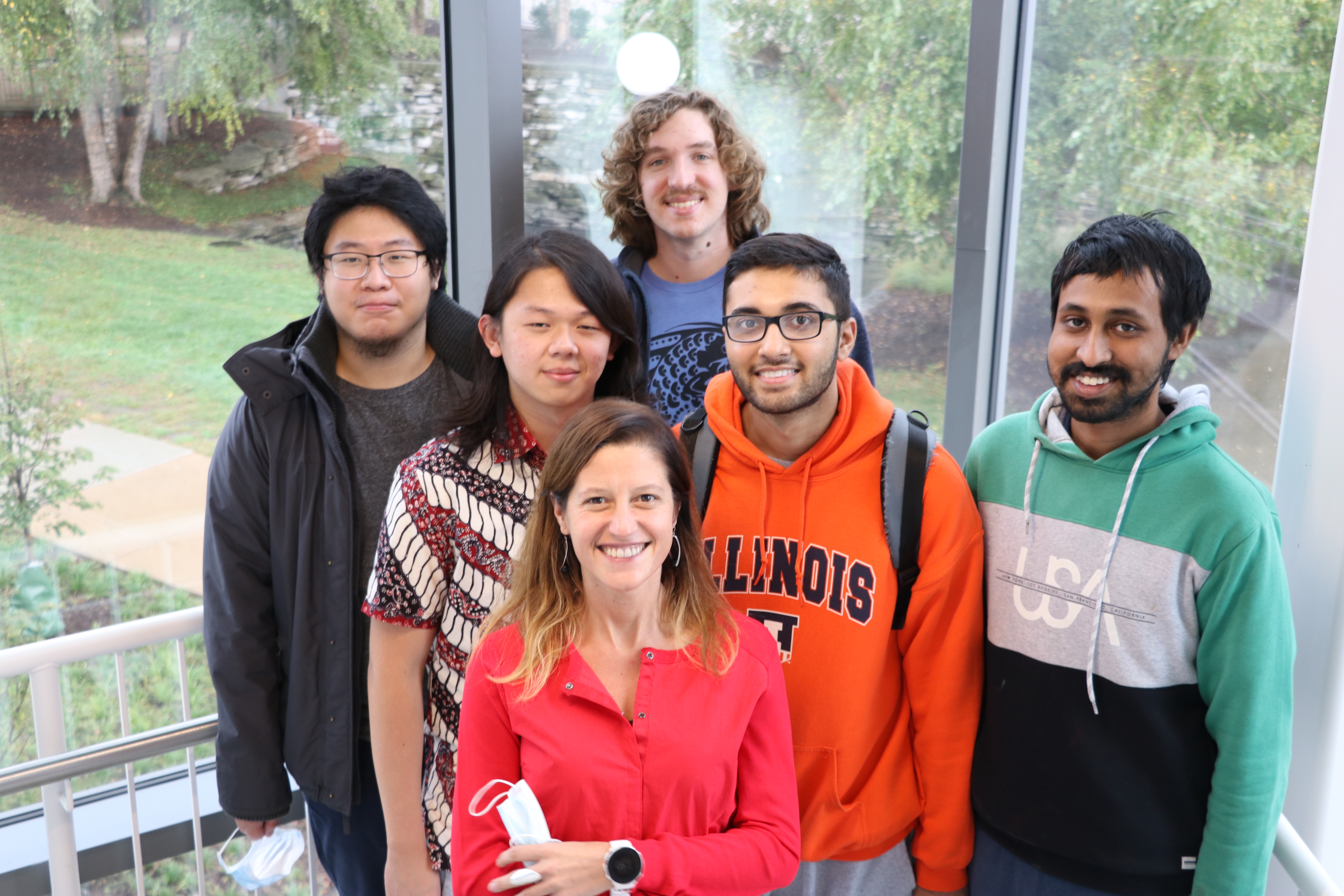 Four-story vertical wind tunnel installed within walls of Talbot Lab ...