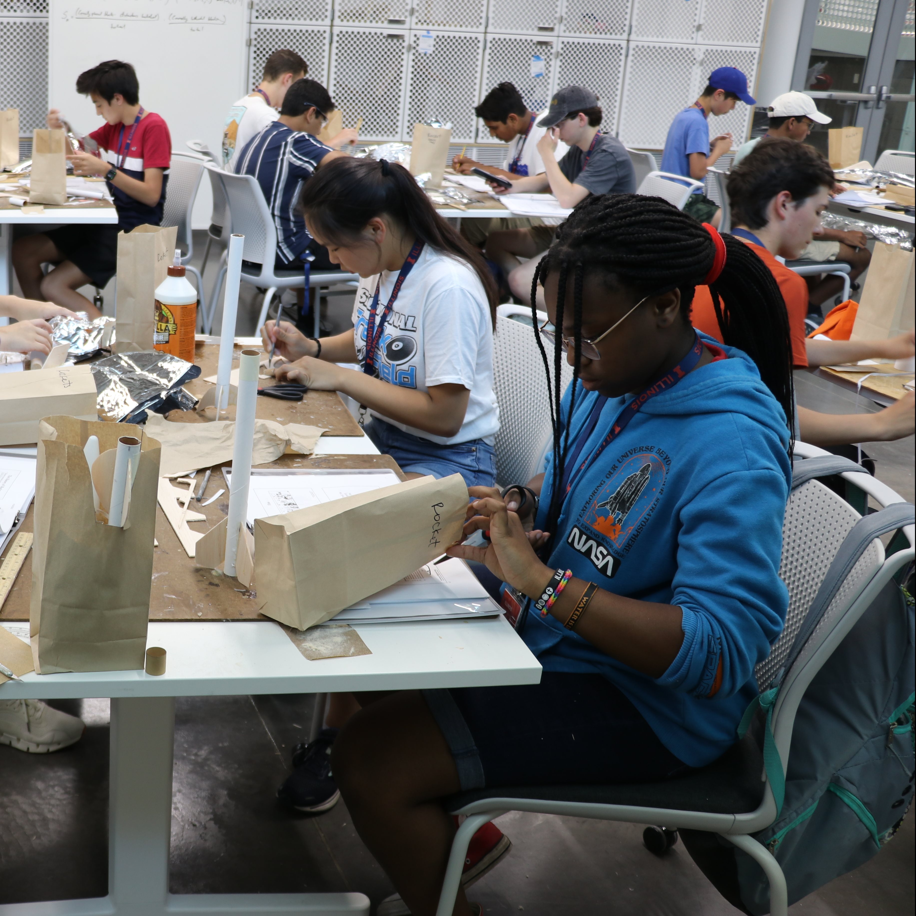 Aerospace summer camp: High school students learn the basics while ...