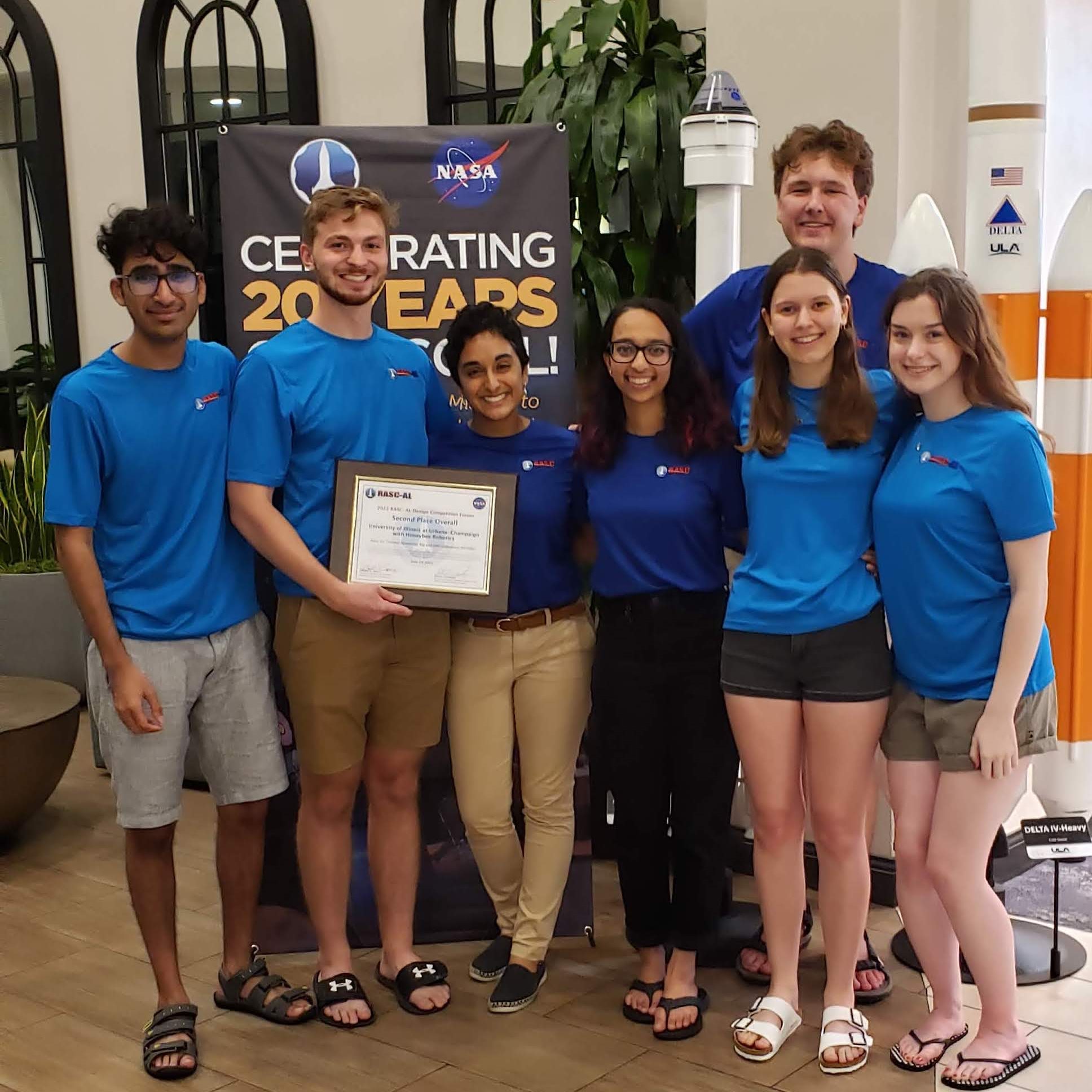 Young AE undergrad team takes second in complex NASA competition ...